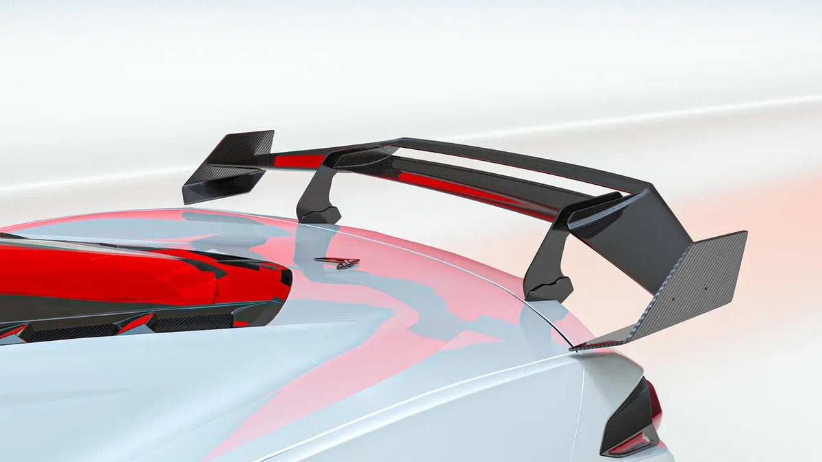 Corvette C8 Z06 Z07R Chassis Wing – Competition Carbon