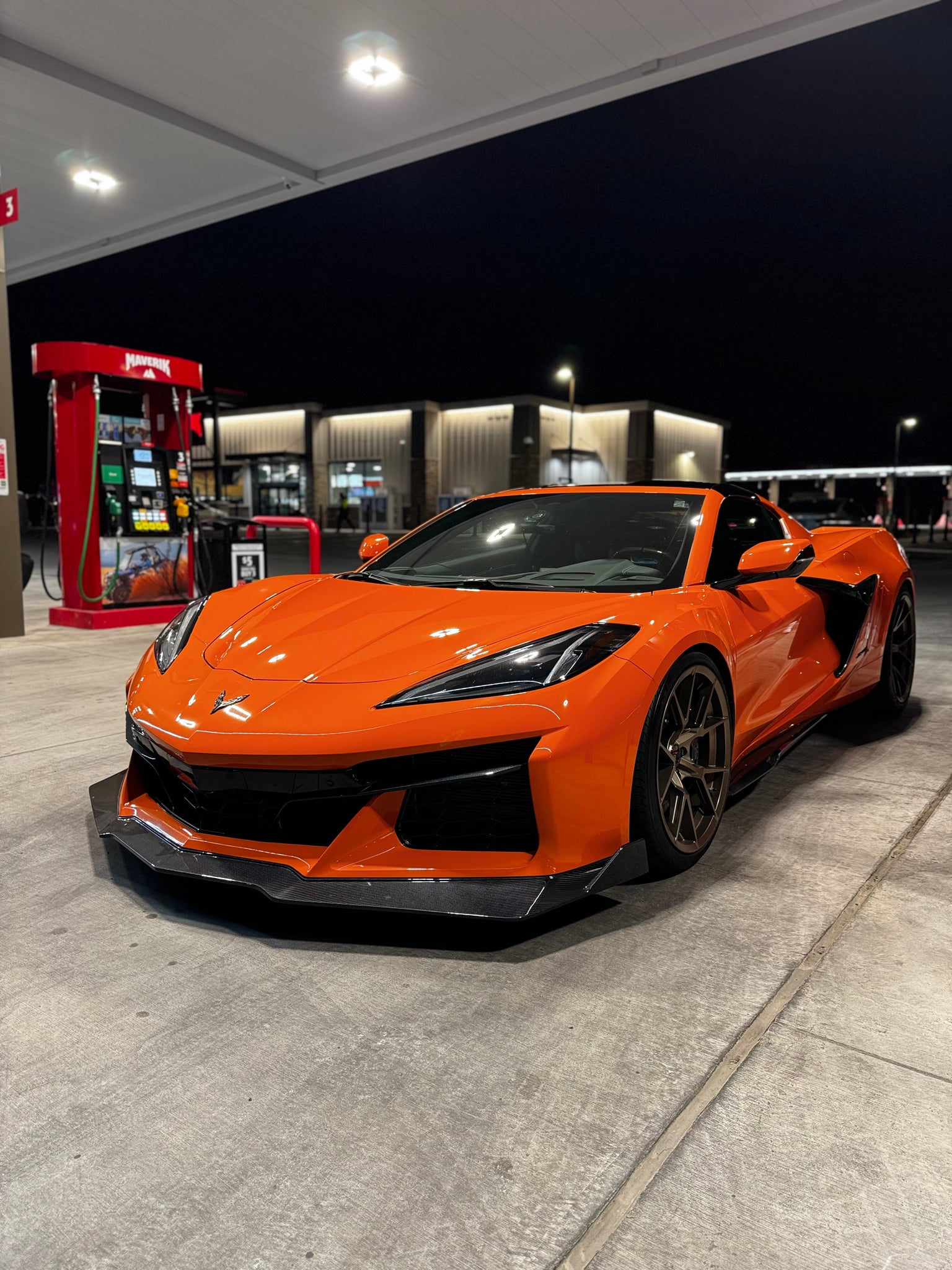 CC C8 Z06 Z07R Splitter – Competition Carbon