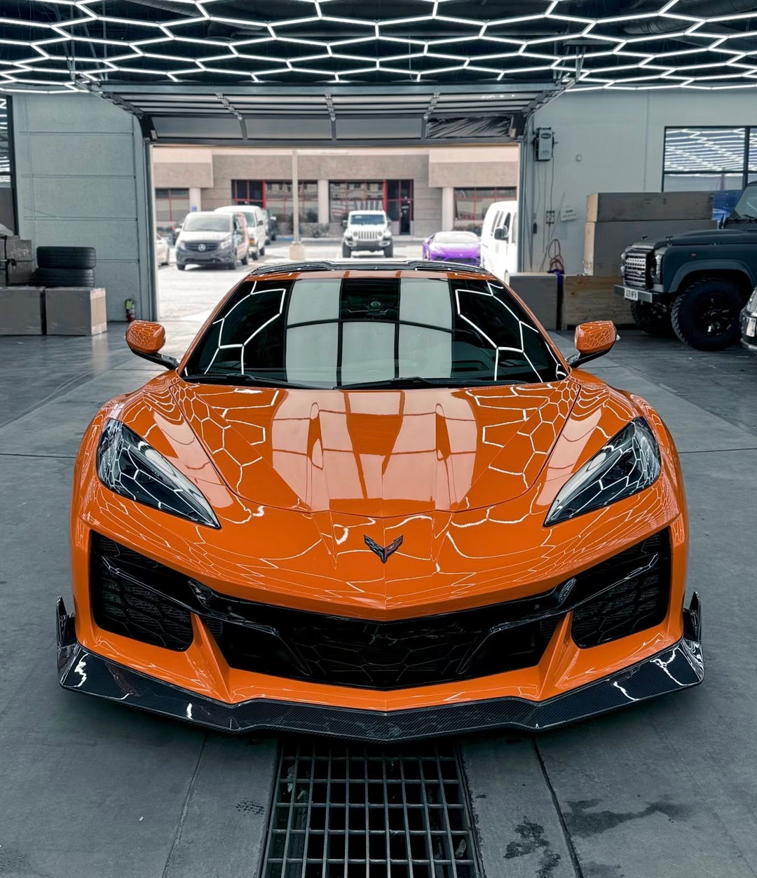 CC C8 Z06 Z07R Splitter – Competition Carbon