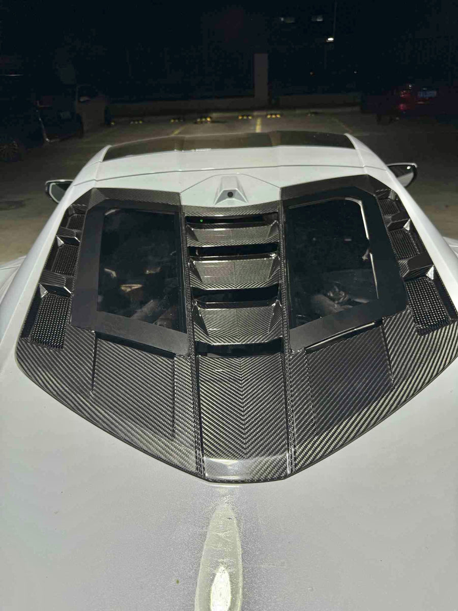 Carbon C8 ZR1 coupe split window replacement, fits all C8 Coupe ...