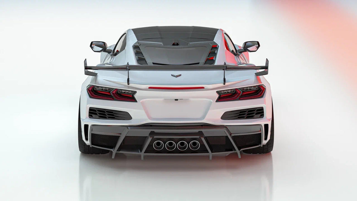 Corvette C8 Z06 Z07R Chassis Wing – Competition Carbon